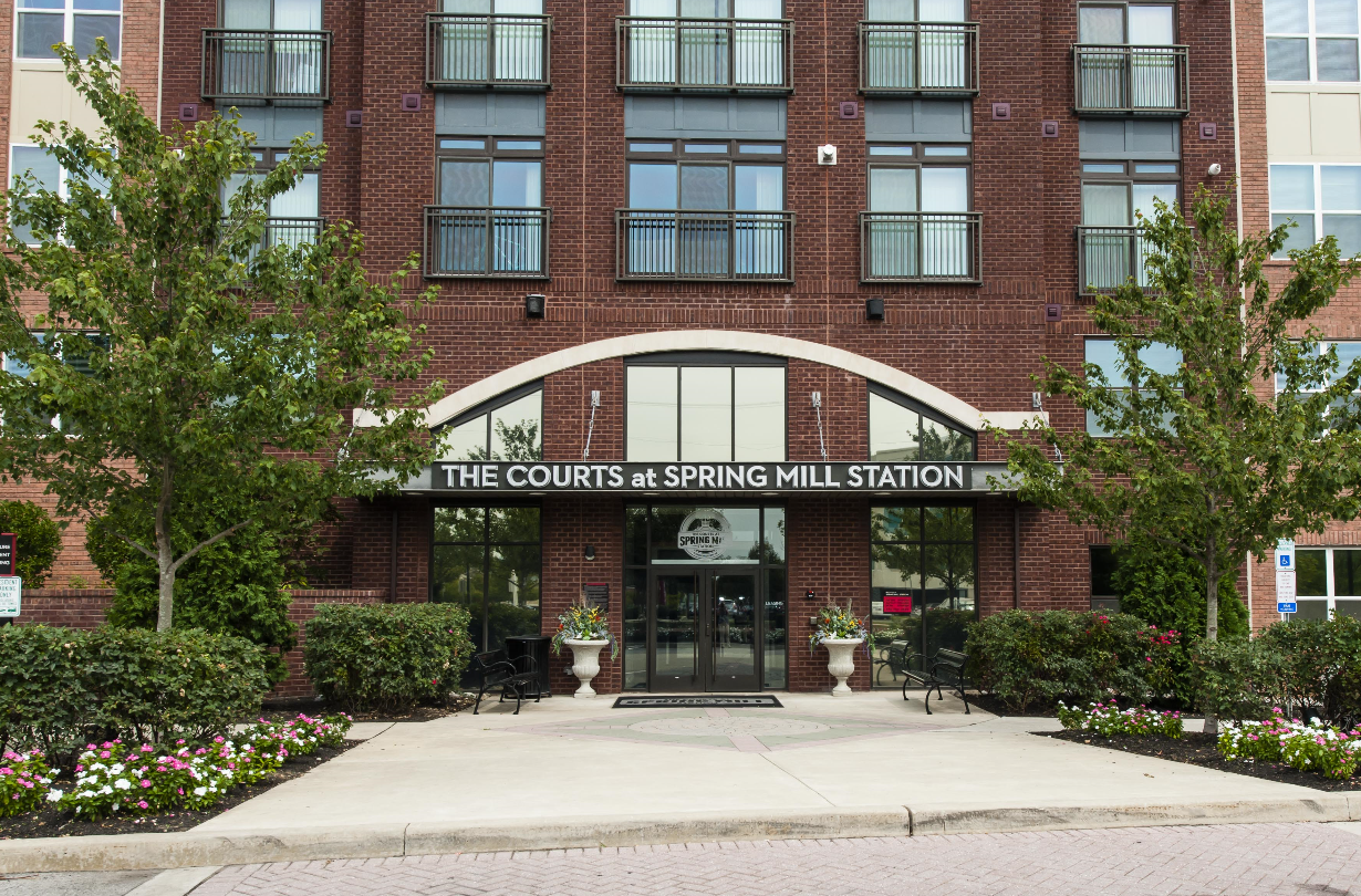 Furnished housing at The Courts at Spring Mill Station, Philadelphia ...