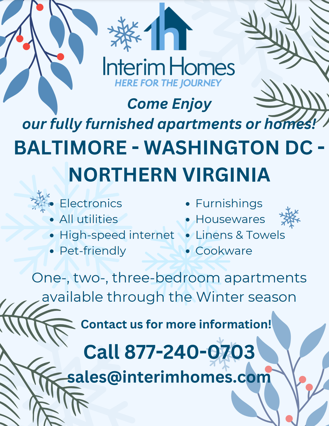 Corporate Housing, Apartments | Interim Homes